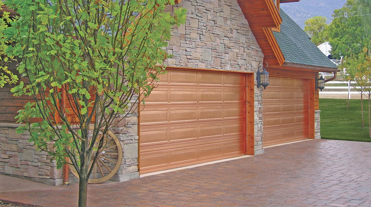 Martin Elite Copper, Modern Garage Door | Hollywood-Crawford Garage ...