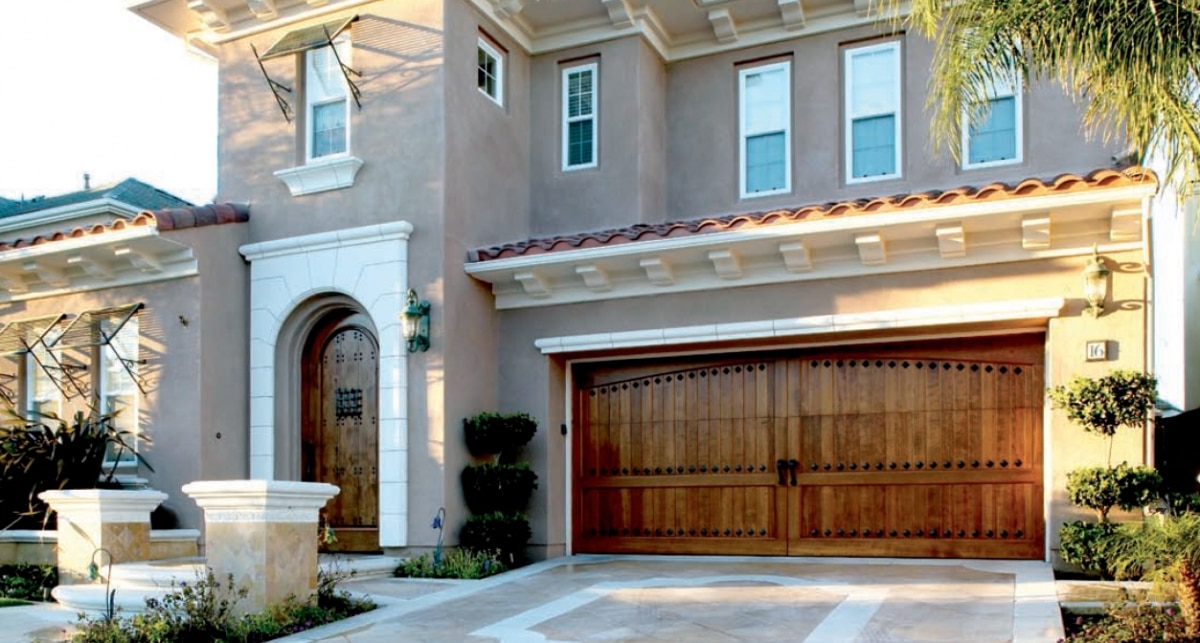 Ranch House, Custom Wood, Residential Garage Door | Hollywood-Crawford ...