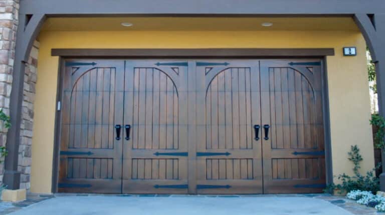 Ranch House, Custom Wood, Residential Garage Door | Hollywood-Crawford ...